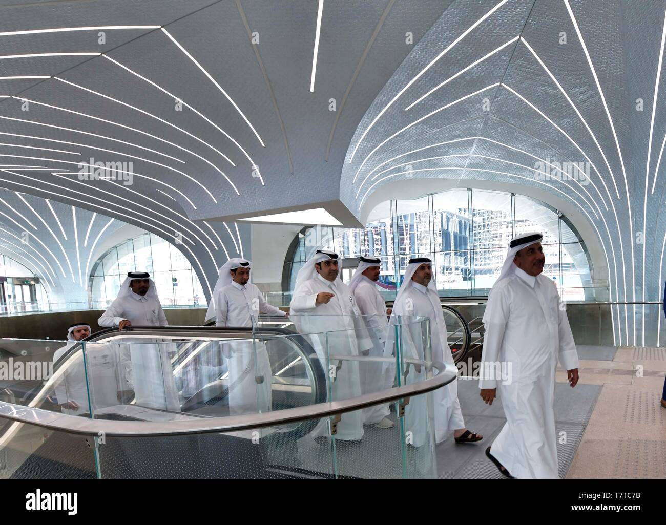 Doha metro hi-res stock photography and images - Alamy