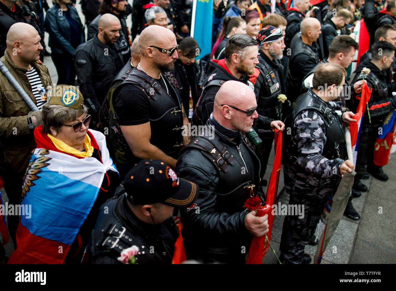 Berlin, Germany. 09th May, 2019. Members and supporters of the ...