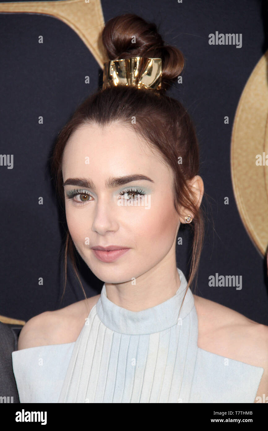 Lily Collins 05/08/2019 The Los Angeles Premiere of “Tolkien” held at ...