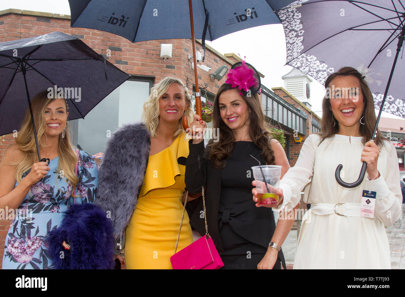 Chester, UK. 9th May, 2019 Boodles May Festival. The famous horse ...