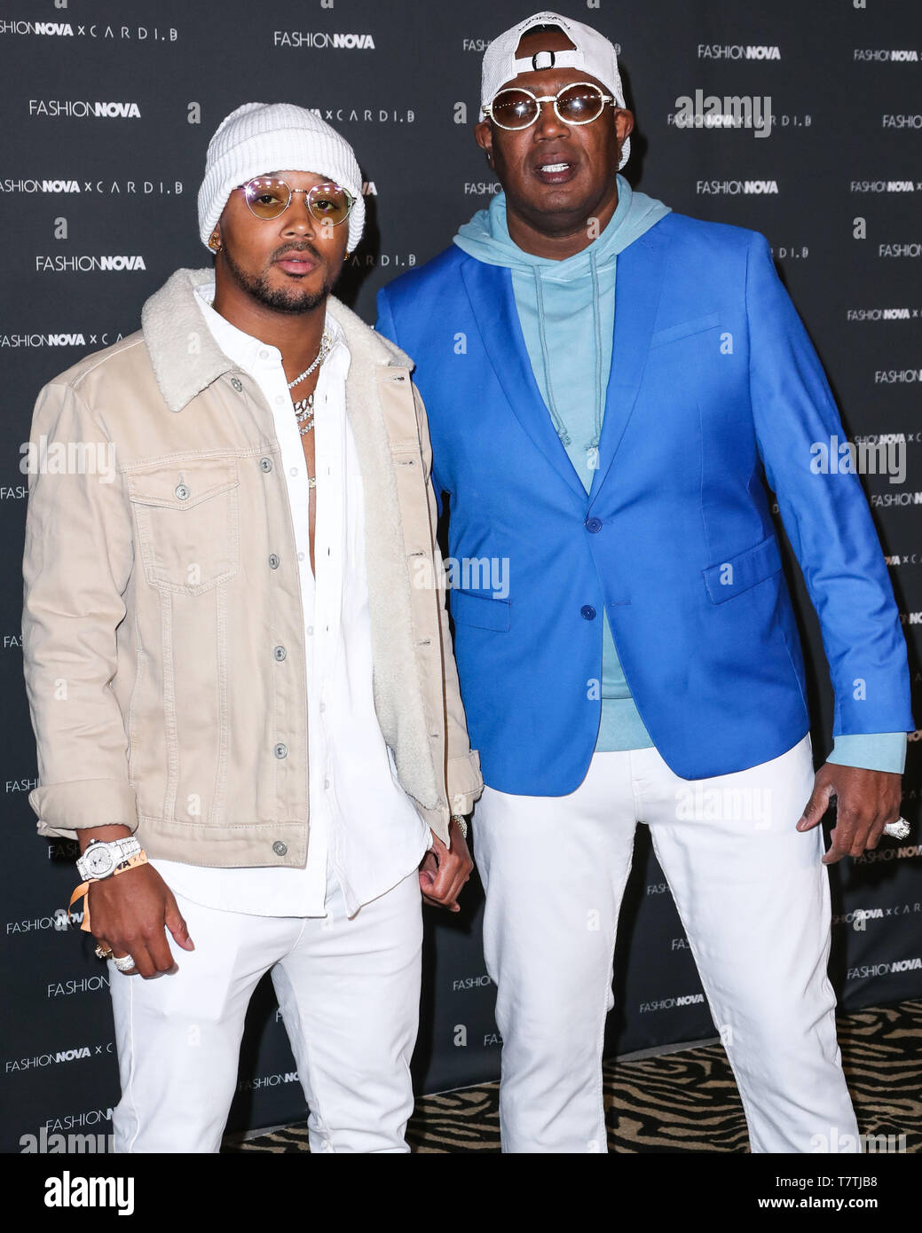 Los Angeles, USA. 08th May, 2019. Romeo Miller and father Master P ...