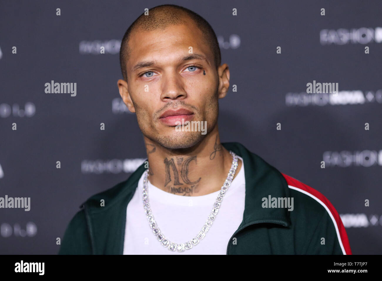 Los Angeles, USA. 08th May, 2019. Jeremy Meeks arrives at the Fashion ...