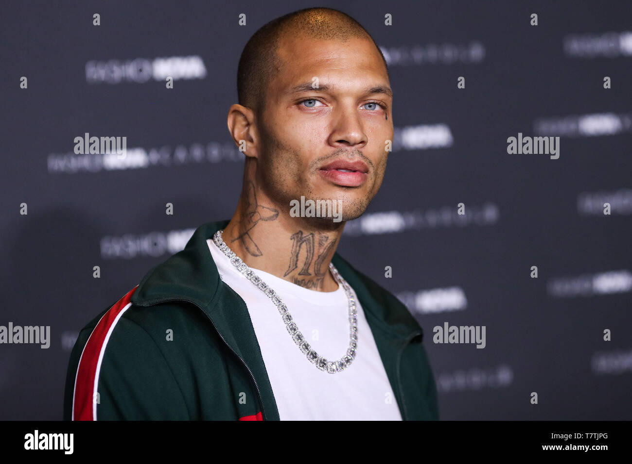 Los Angeles, USA. 08th May, 2019. Jeremy Meeks arrives at the Fashion ...