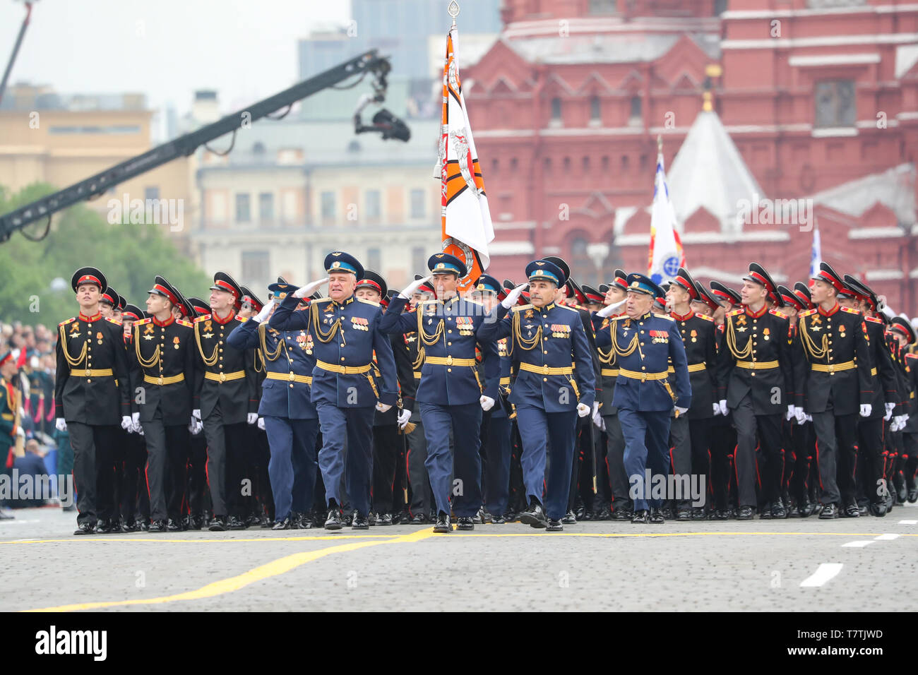Victory day parade on moscow red square hi-res stock photography and ...