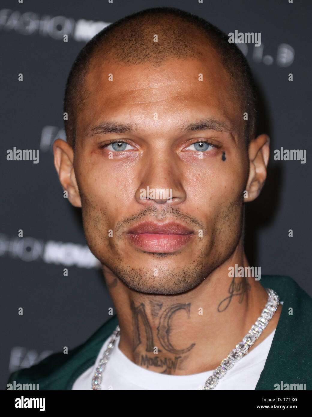 Los Angeles, USA. 08th May, 2019. Jeremy Meeks arrives at the Fashion ...