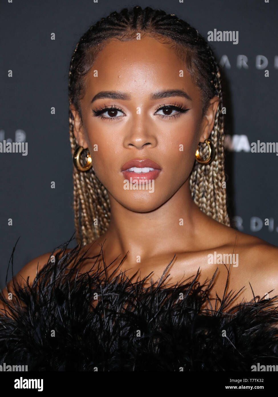 Los Angeles, USA. 08th May, 2019. Serayah McNeill arrives at the ...