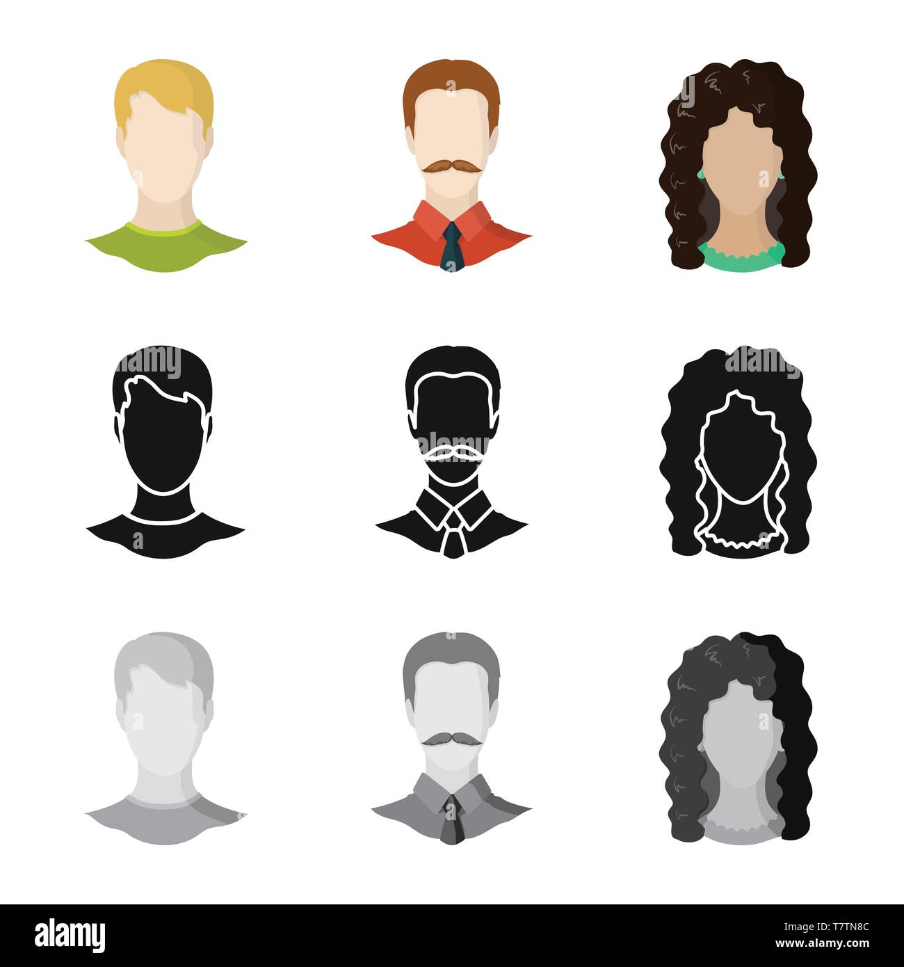 Vector design of professional and photo symbol. Set of professional and ...
