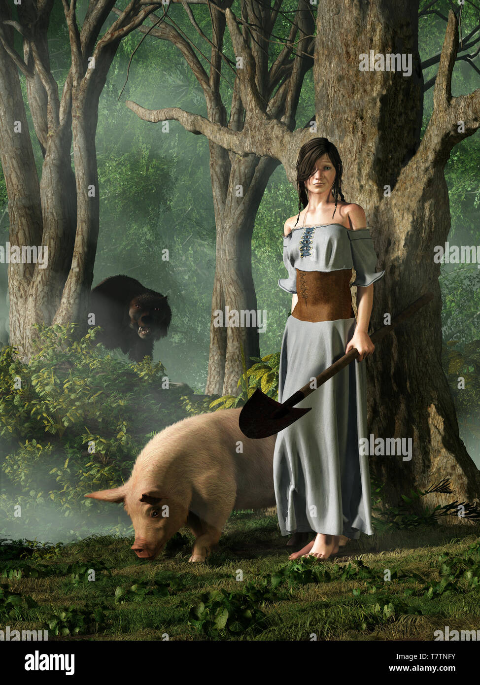 Truffle hog hi-res stock photography and images - Alamy