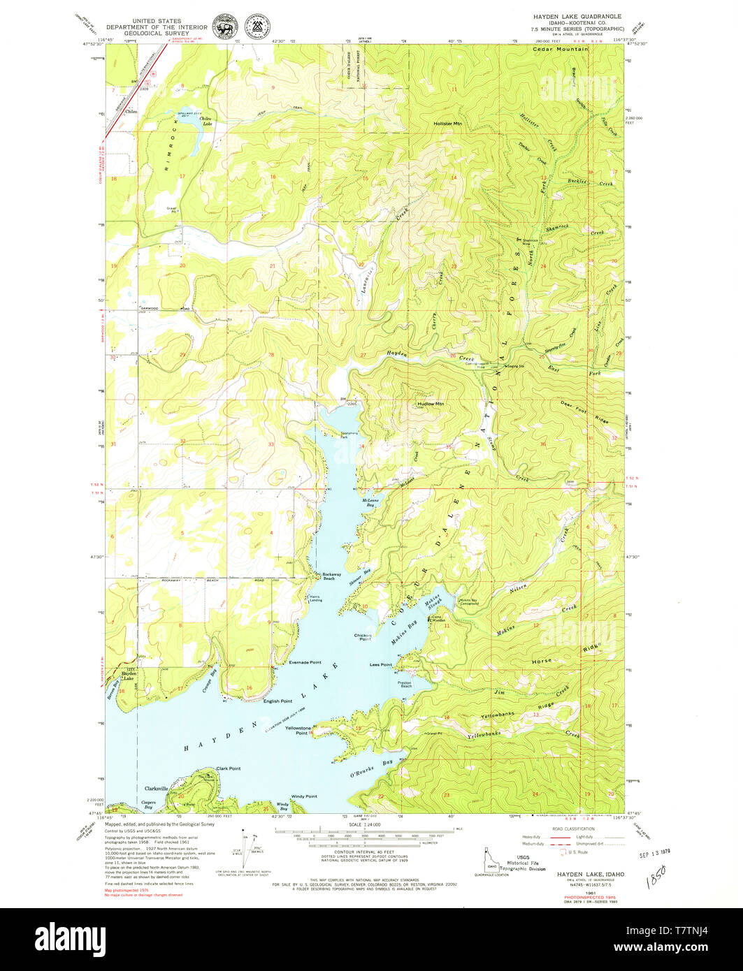 Hayden lake idaho Cut Out Stock Images & Pictures - Alamy