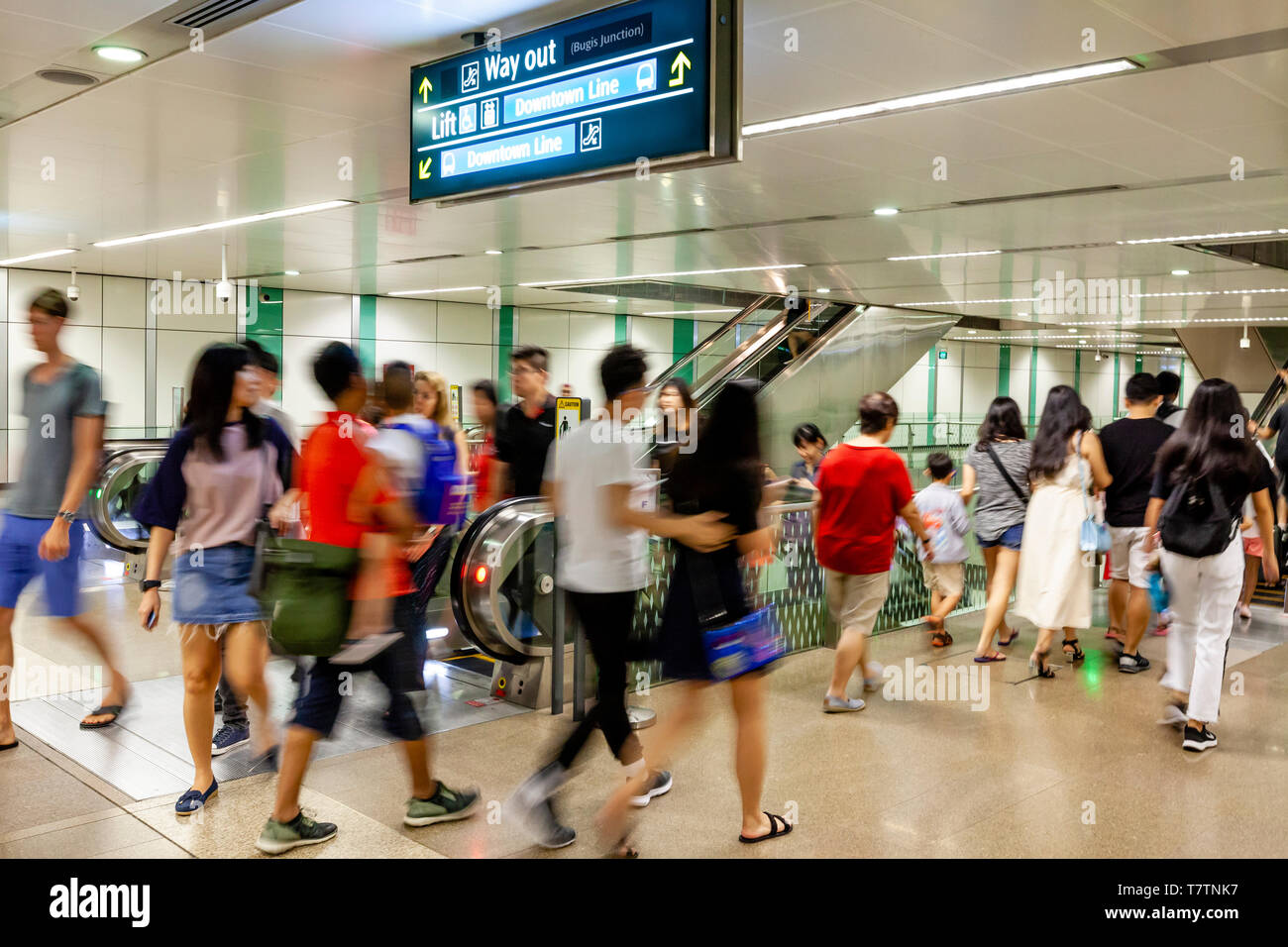 Metro station singapore hi-res stock photography and images - Alamy