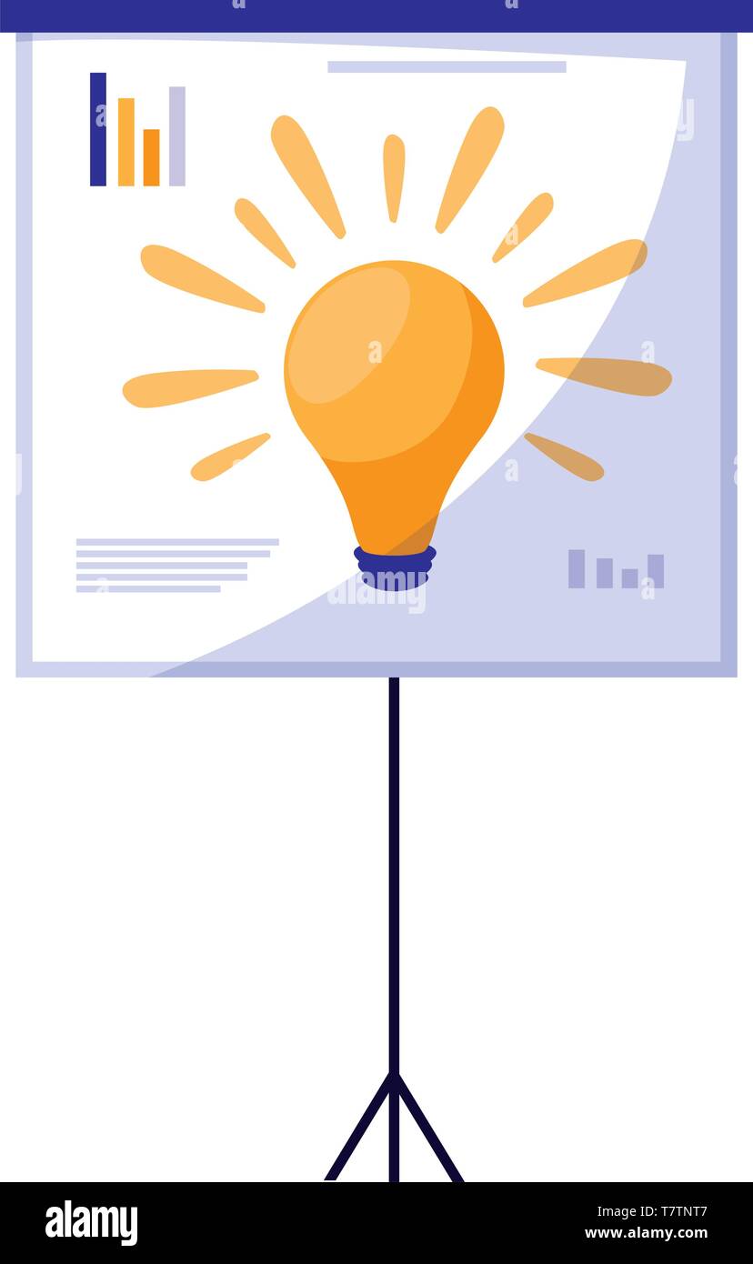 paperboard with statistics graphic vector illustration design Stock ...