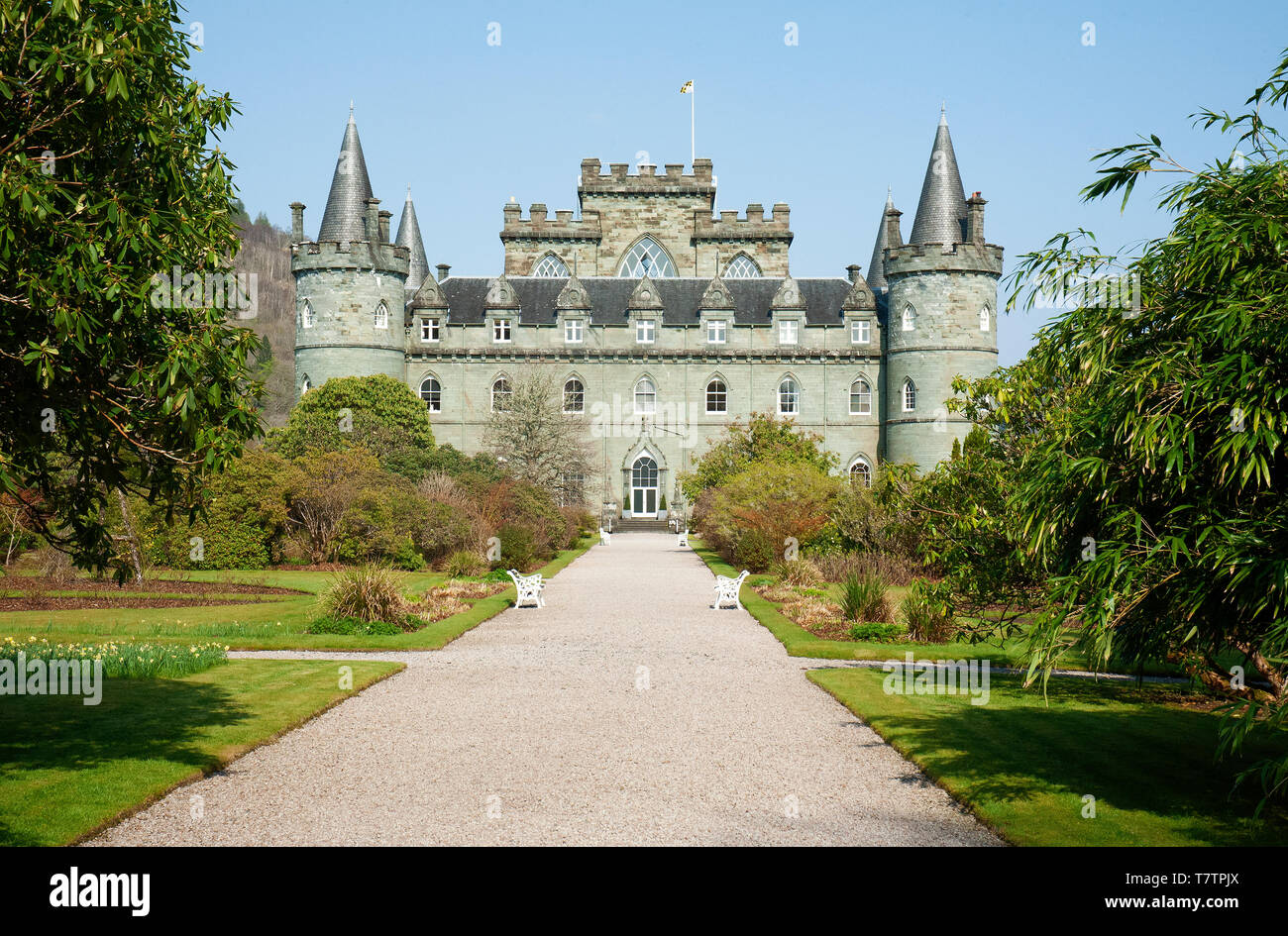 Scottish castle turret hi-res stock photography and images - Alamy