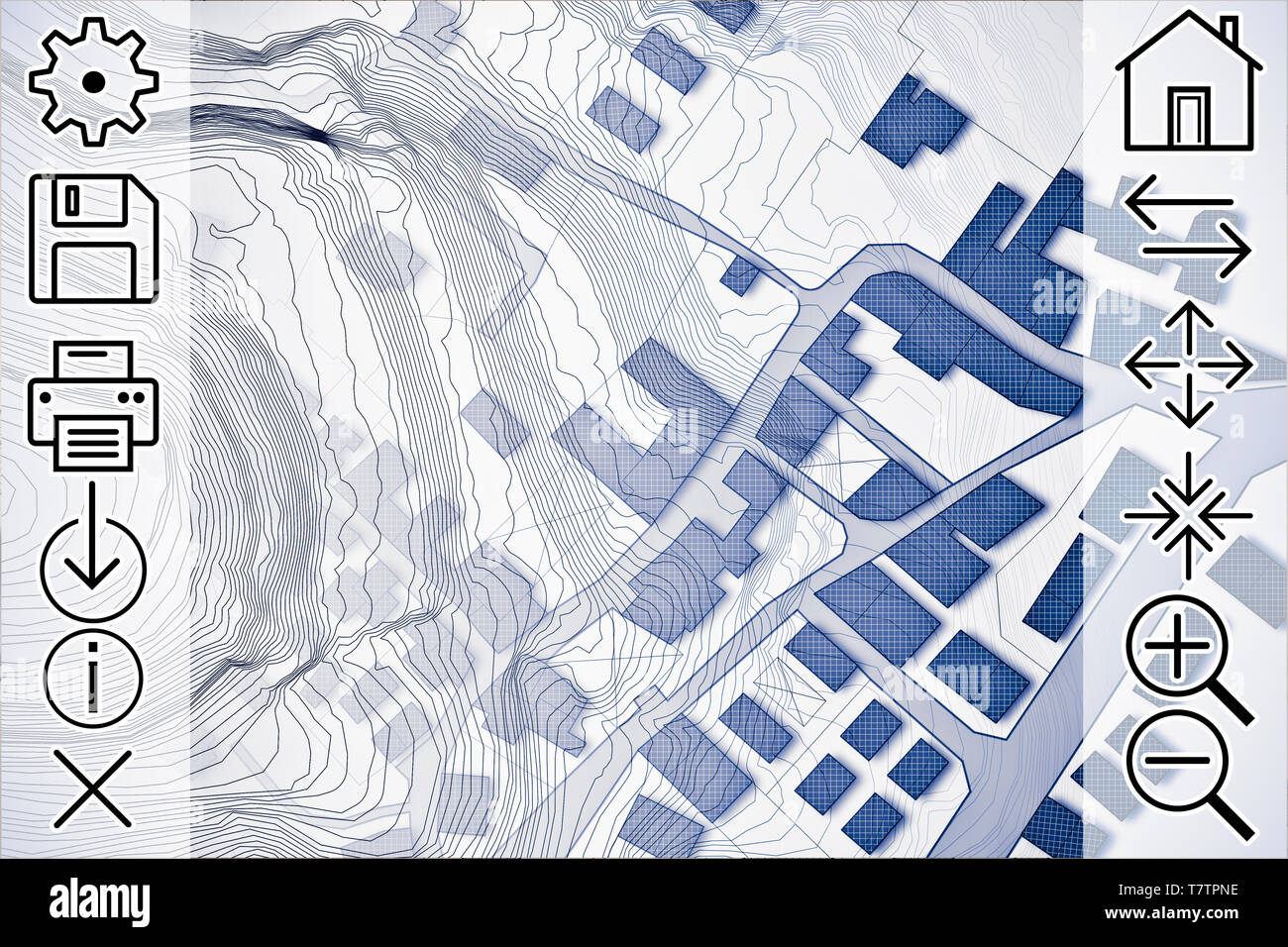 Online consultation of cadastral maps and territorial information ...