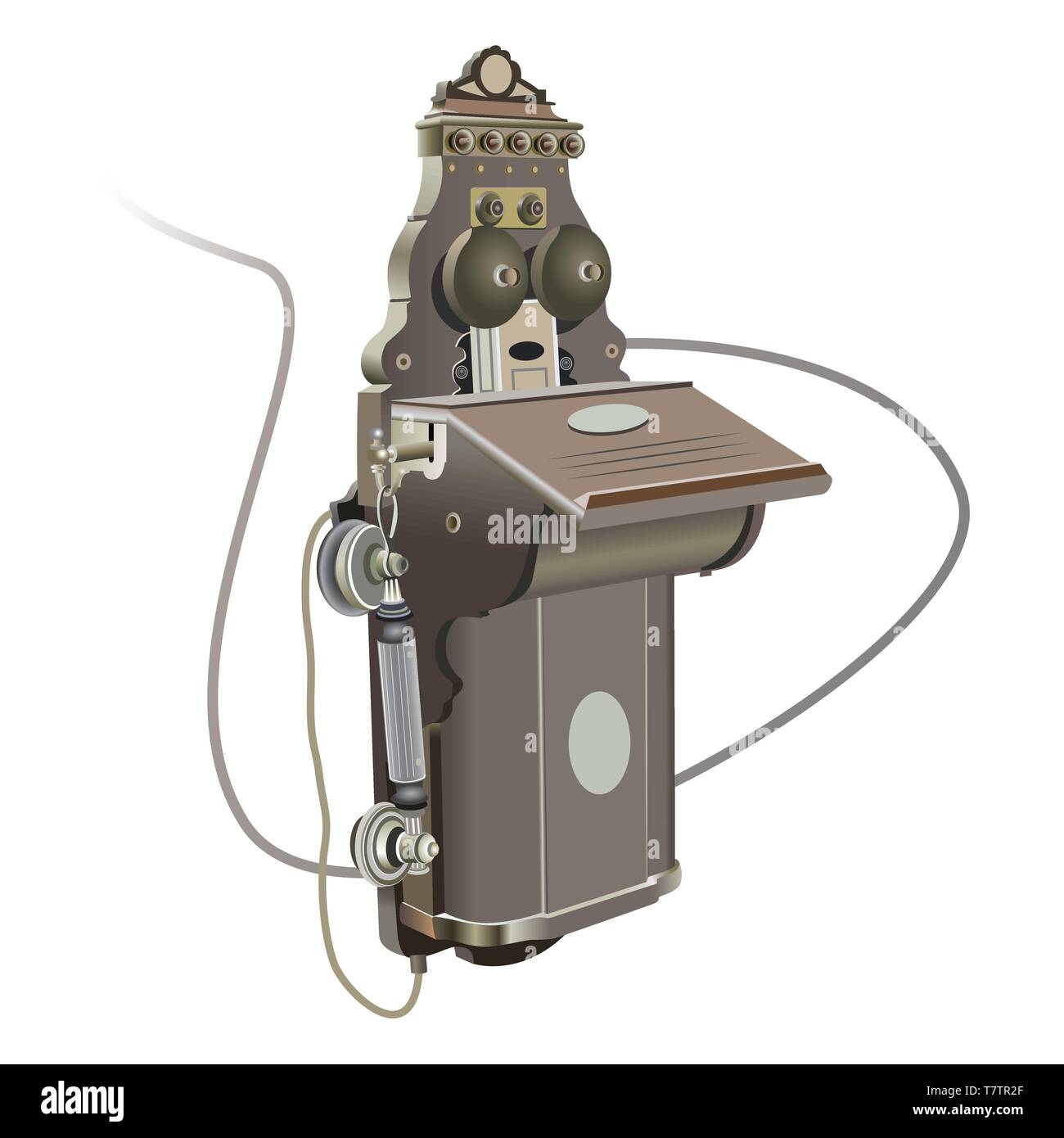 Vintage retro style old Cut Out Stock Images & Pictures - Alamy