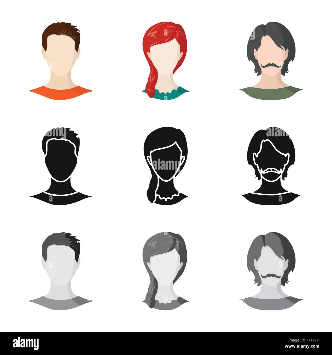 Vector illustration of professional and photo logo. Collection of ...