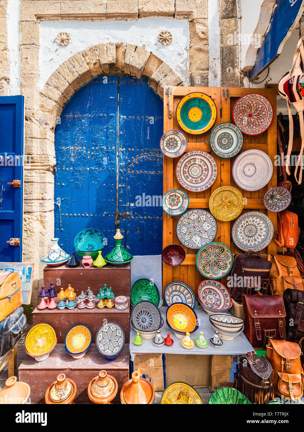 Market stall old medina fez hi-res stock photography and images - Alamy