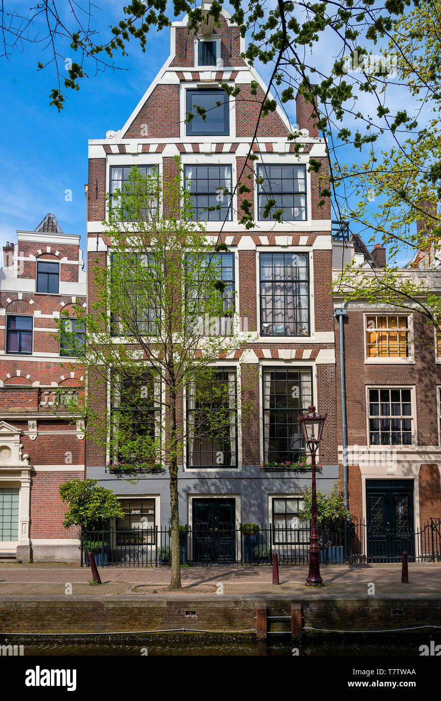 Typical scene city amsterdam hi-res stock photography and images - Alamy