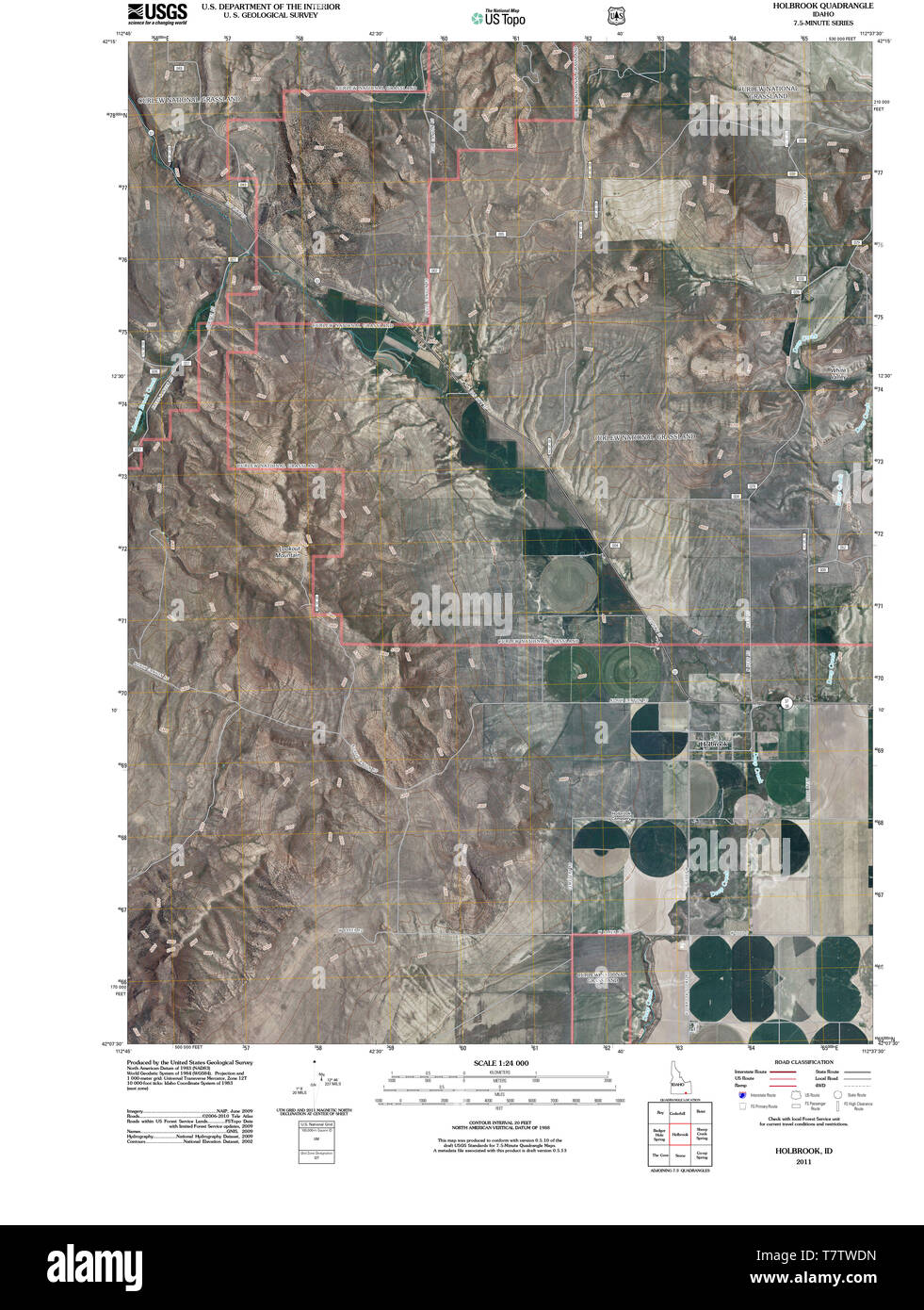 Map of holbrook hi-res stock photography and images - Alamy