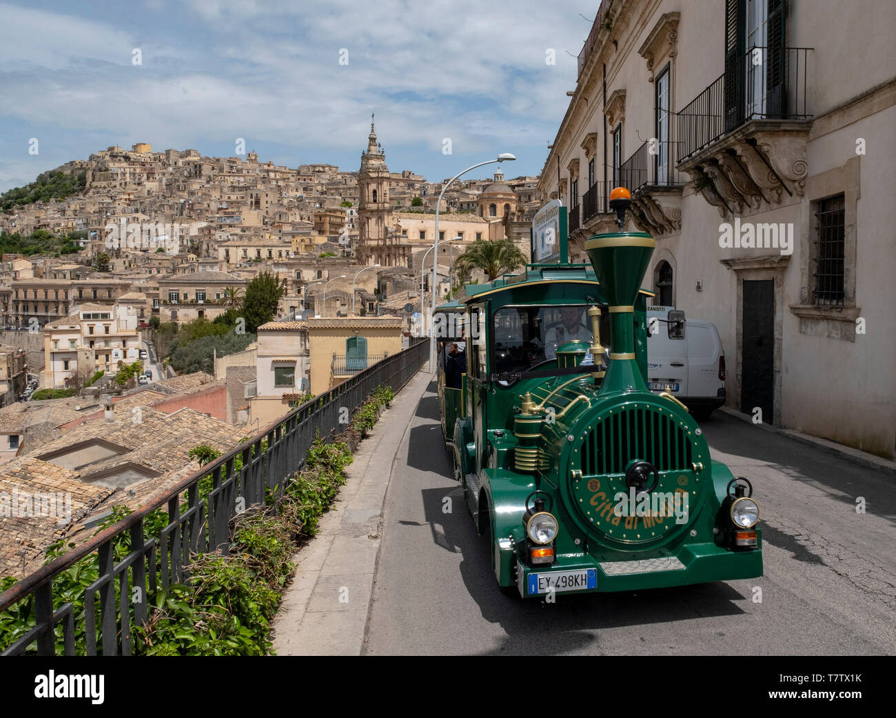 Modica town centre, southern Sicily Stock Photo - Alamy