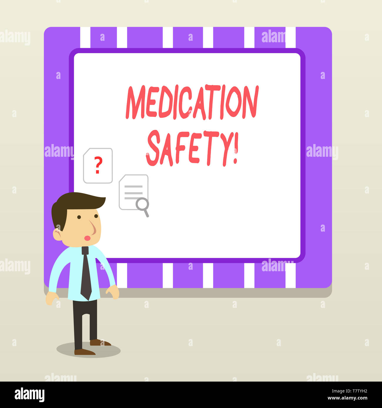 Handwriting text Medication Safety. Conceptual photo freedom from ...