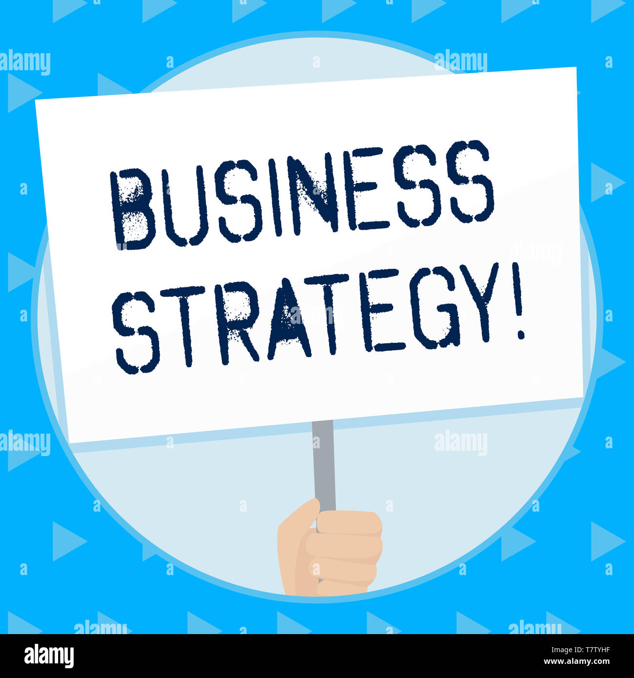 Word writing text Business Strategy. Business photo showcasing working ...