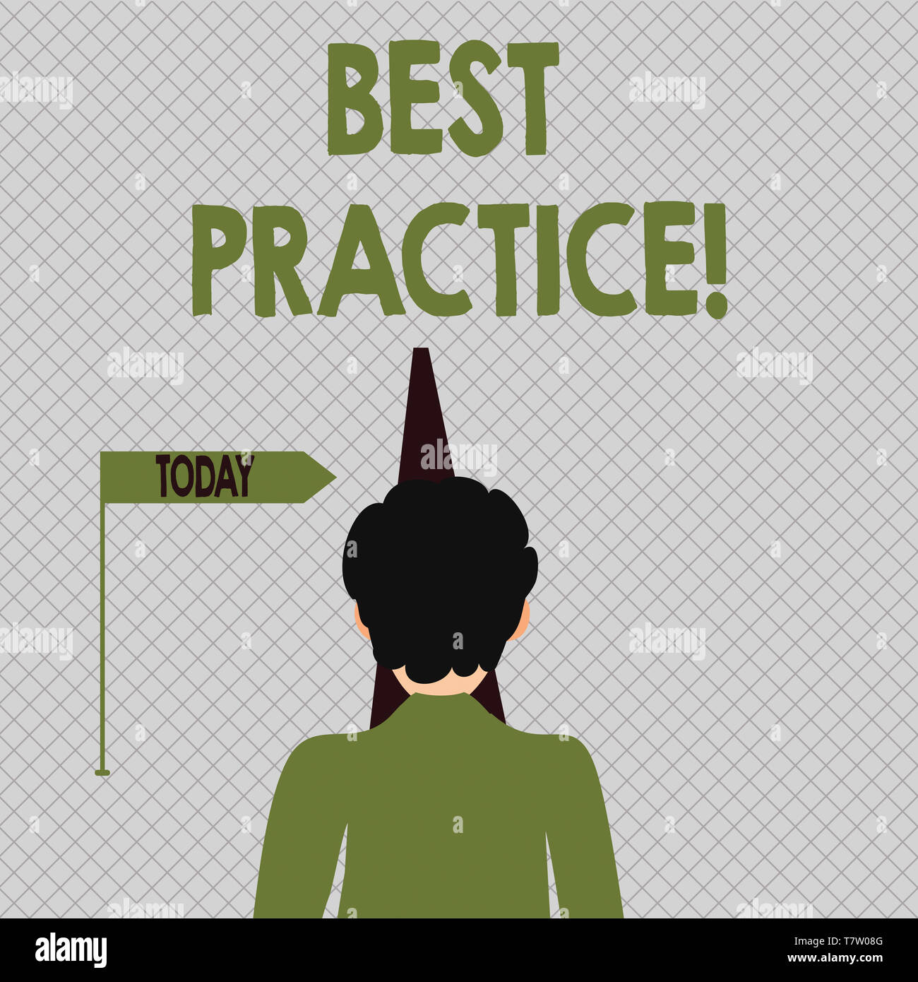 Conceptual hand writing showing Best Practice. Concept meaning ...