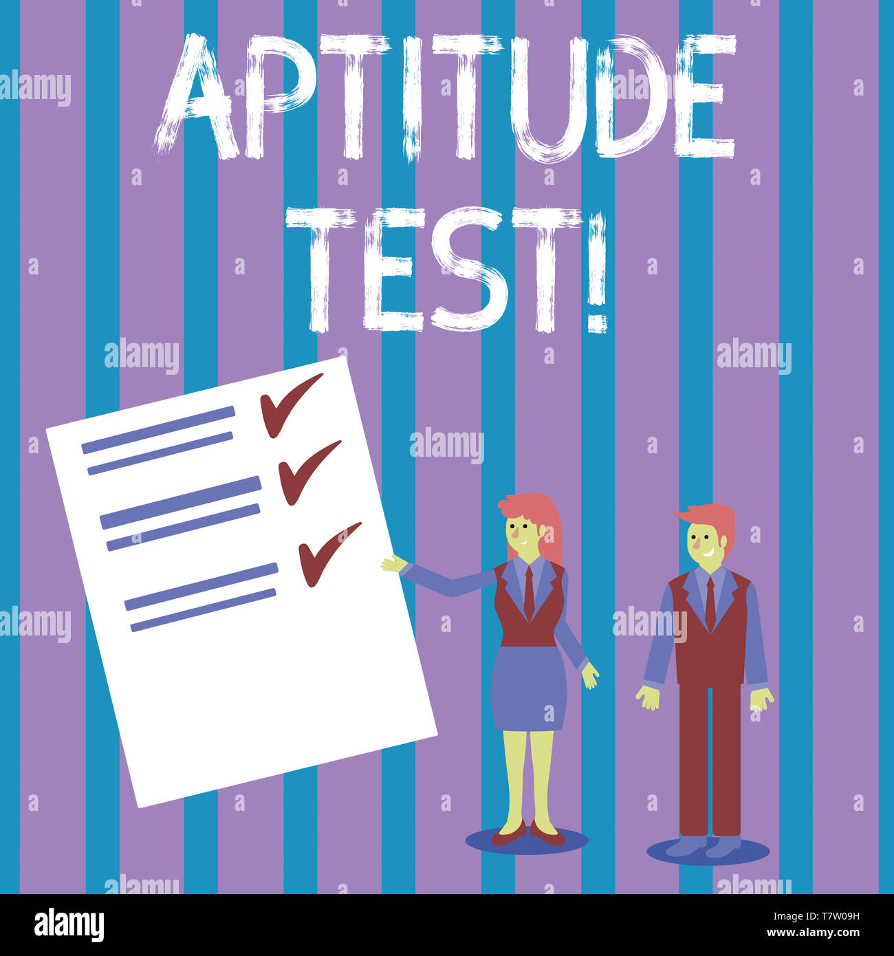 Conceptual hand writing showing Aptitude Test. Concept meaning designed ...
