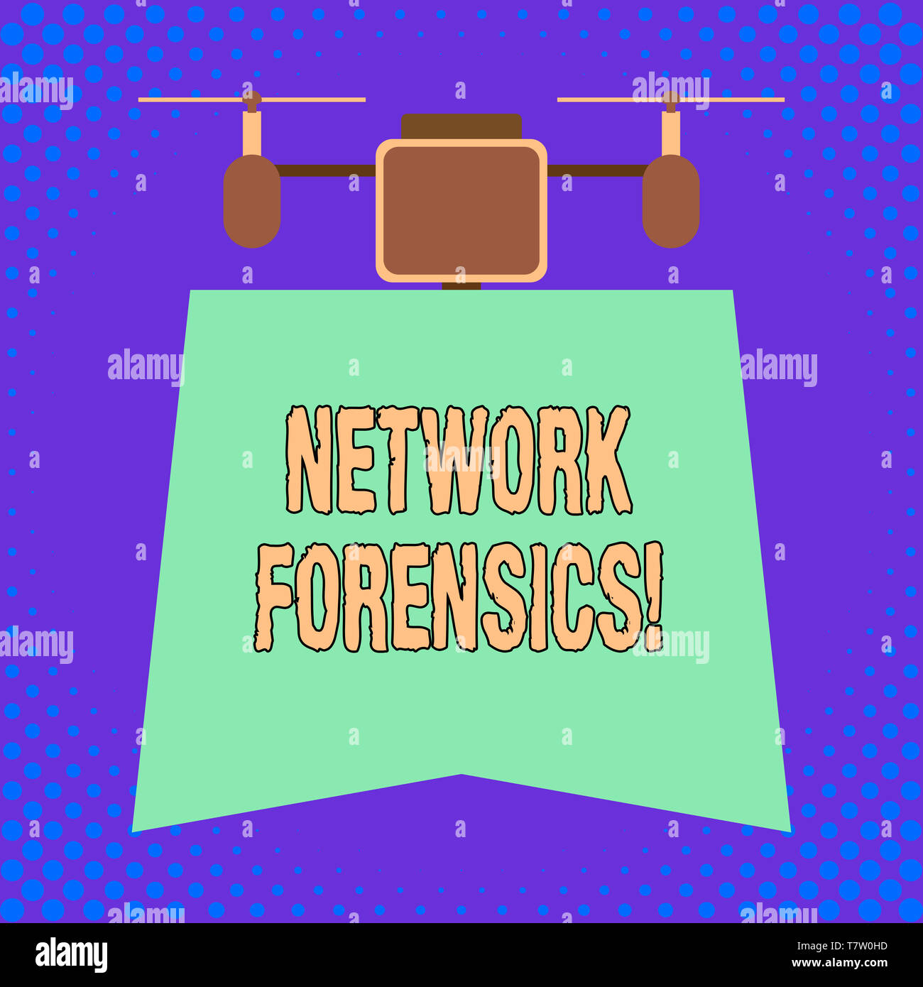 Conceptual Hand Writing Showing Network Forensics Concept Meaning Monitoring And Analysis Of