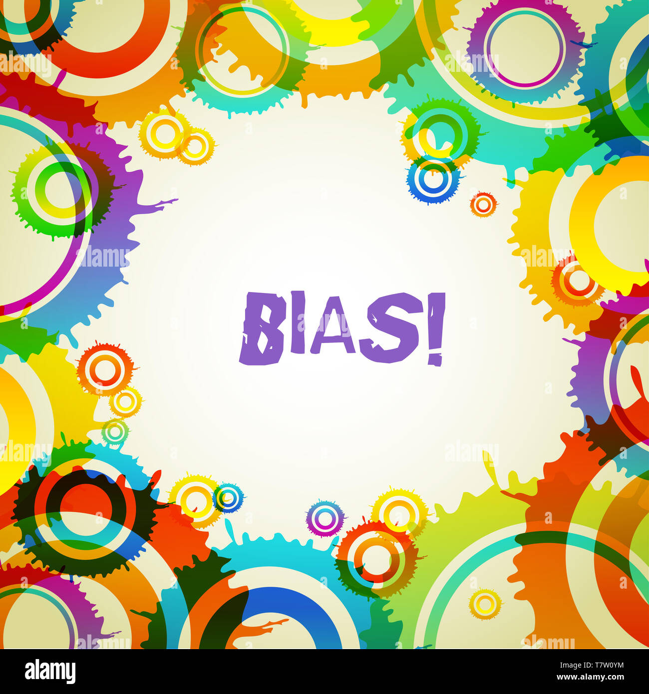 Word writing text Bias. Business photo showcasing inclination or ...