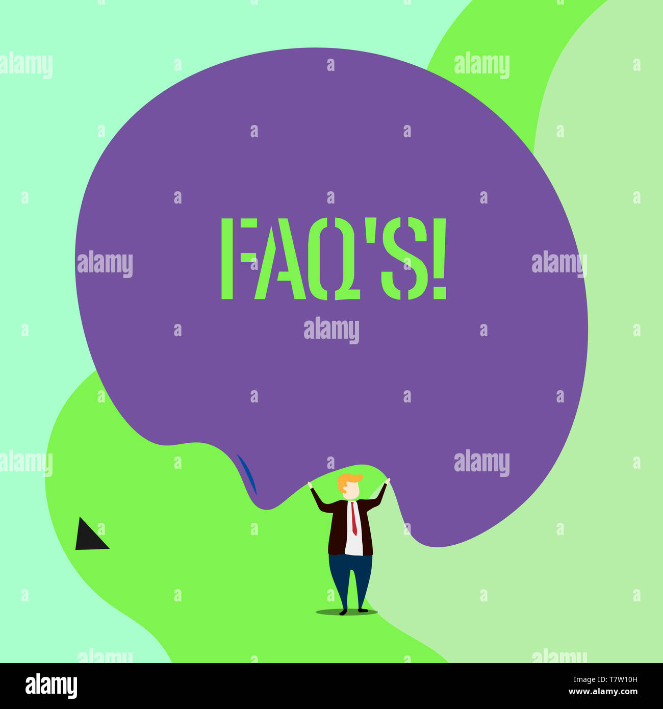 Writing Note Showing Faq S Business Concept For List Of Questions And Answers Relating To