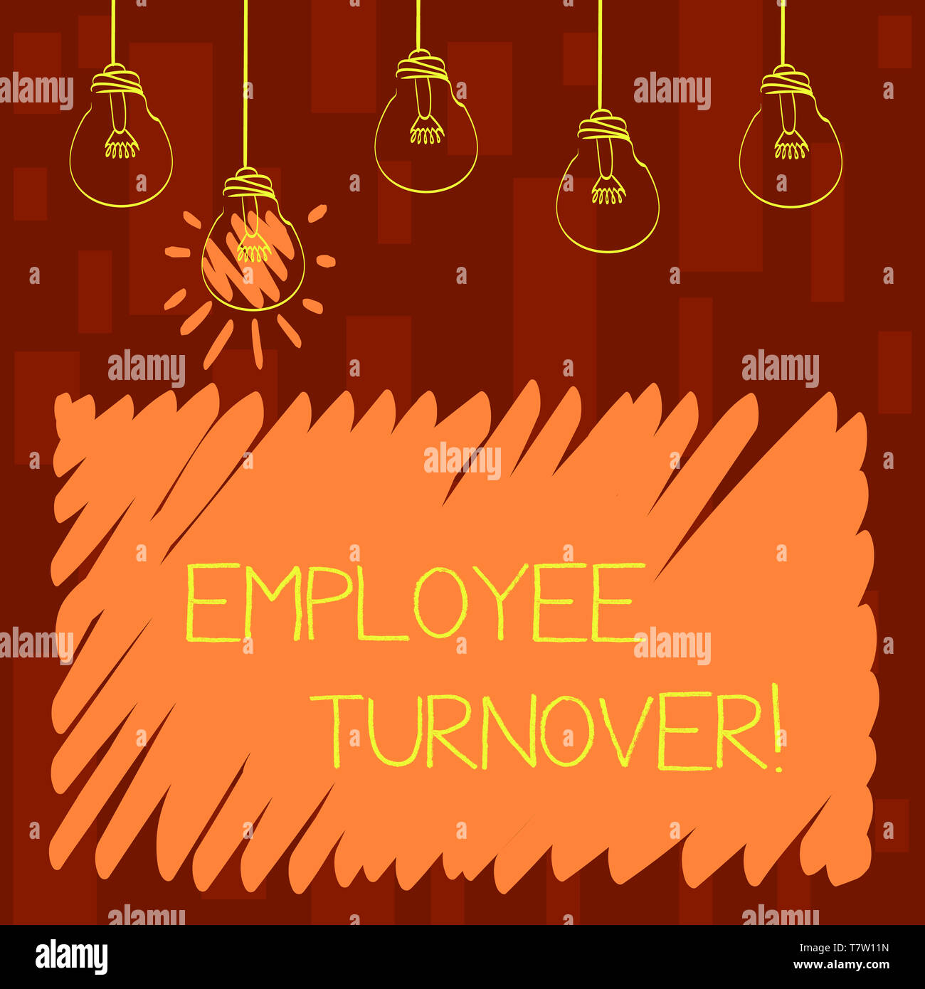 Text sign showing Employee Turnover. Business photo showcasing the ...