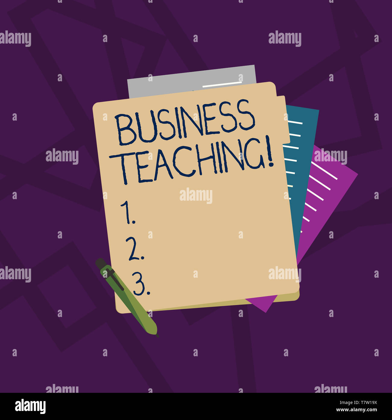Handwriting text Business Teaching. Conceptual photo teaching the ...