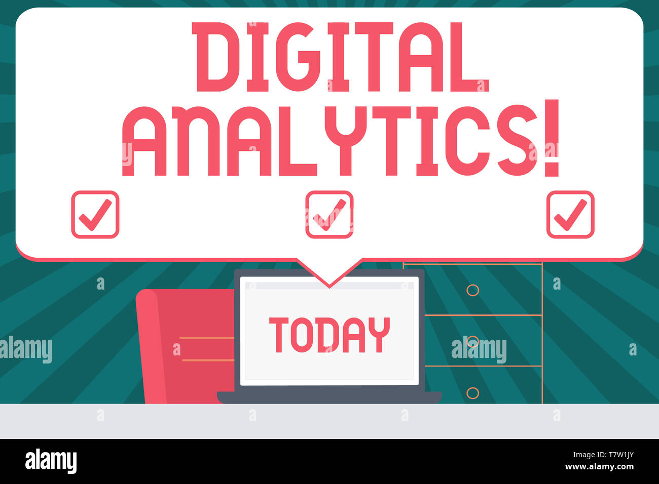 Handwriting text writing Digital Analytics. Conceptual photo the ...