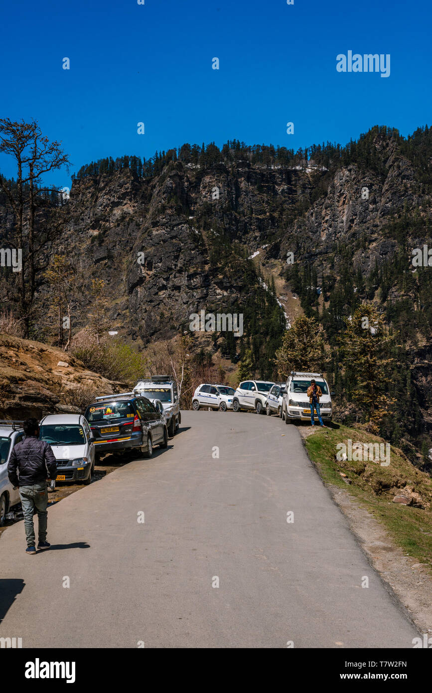 Manali, Himachal Pradesh, India - May 01, 2019 : Photo of Tourist and ...