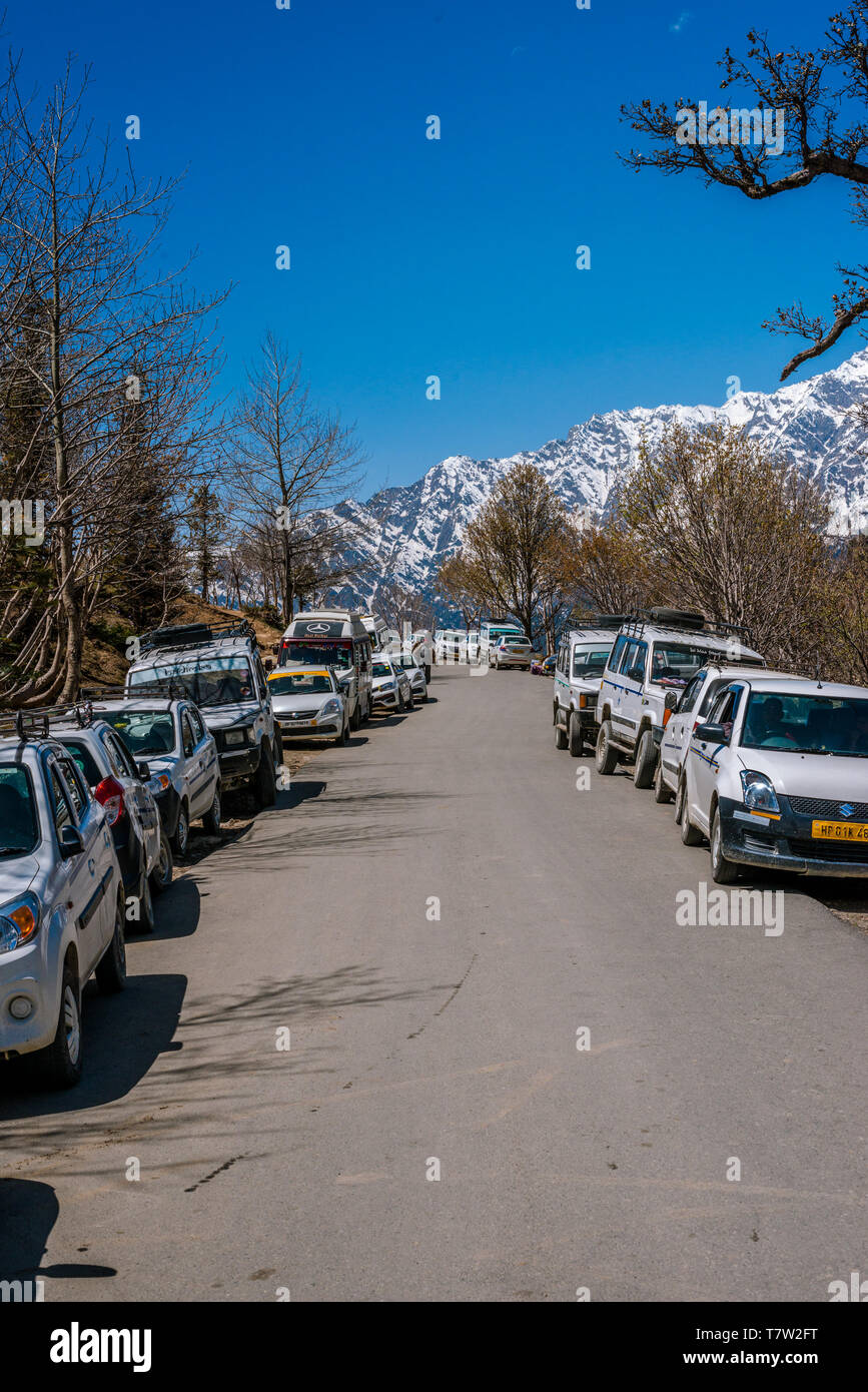 Manali, Himachal Pradesh, India - May 01, 2019 : Photo of Tourist and ...