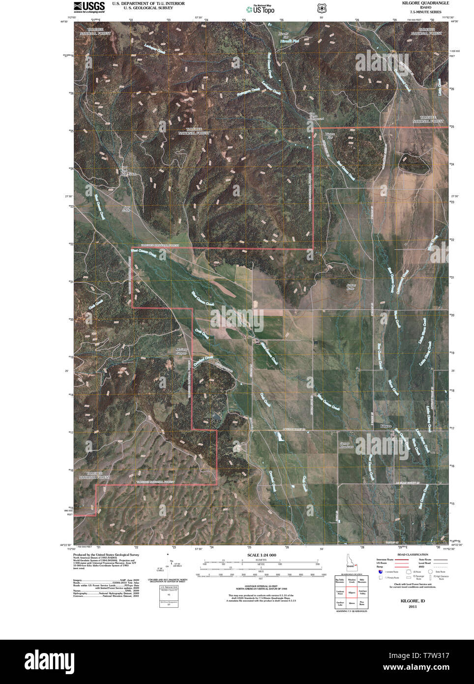 Map of kilgore hi-res stock photography and images - Alamy