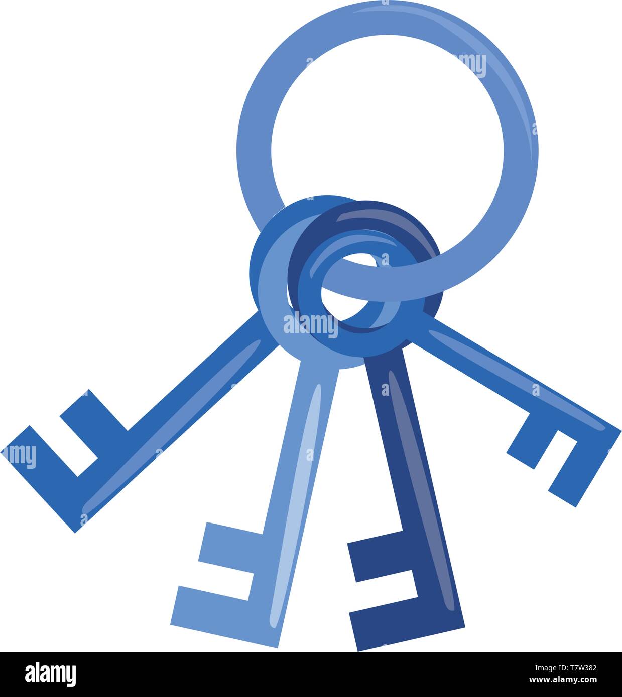 keys cybersecurity data protection vector illustration design Stock ...
