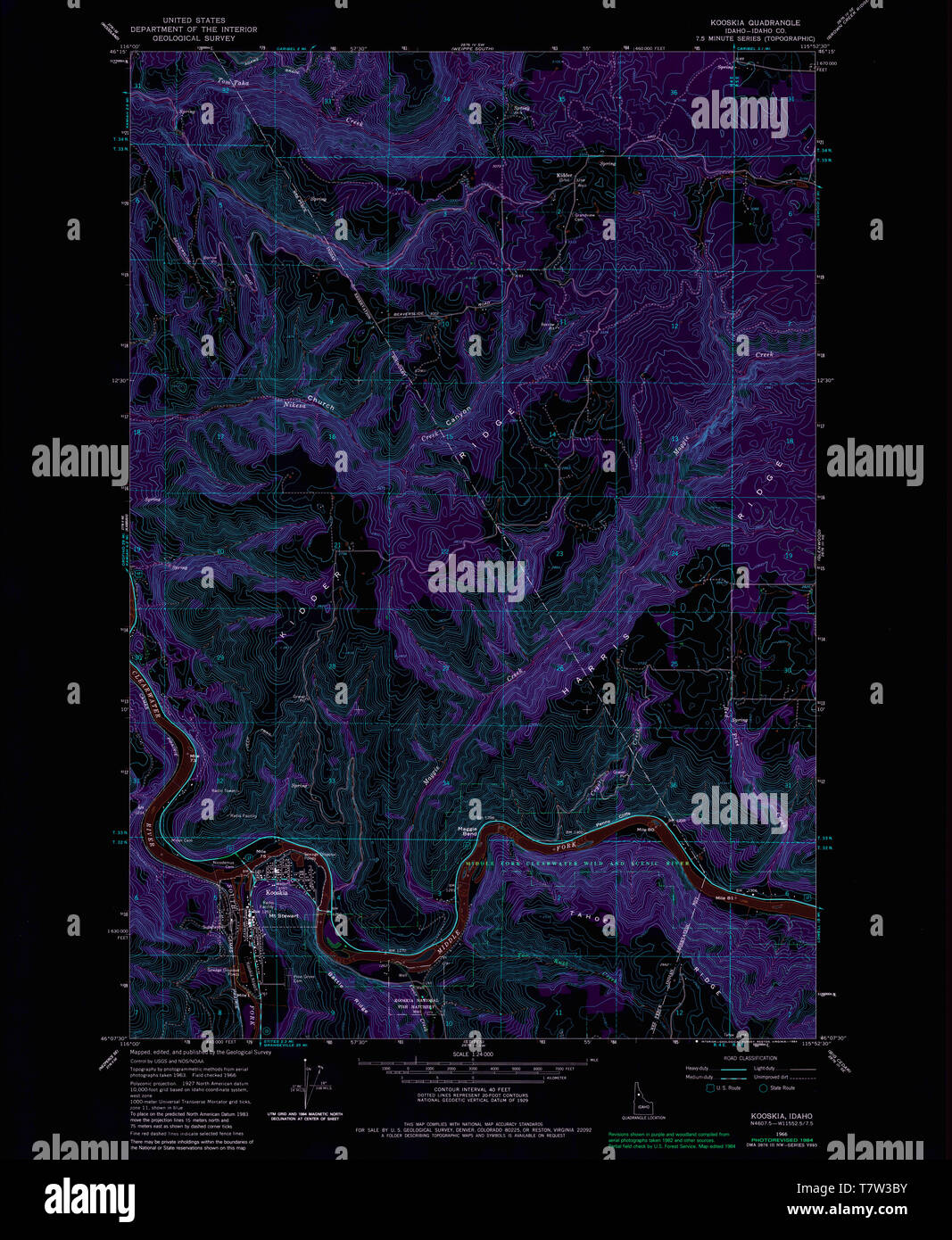 Kooskia hi-res stock photography and images - Alamy