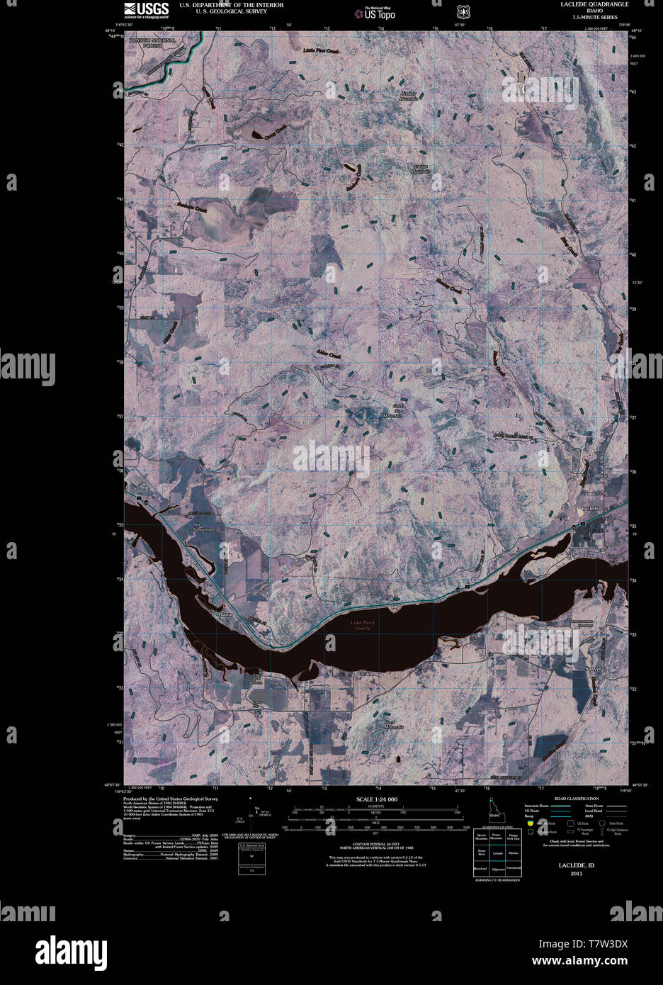 Map of laclede hi-res stock photography and images - Alamy
