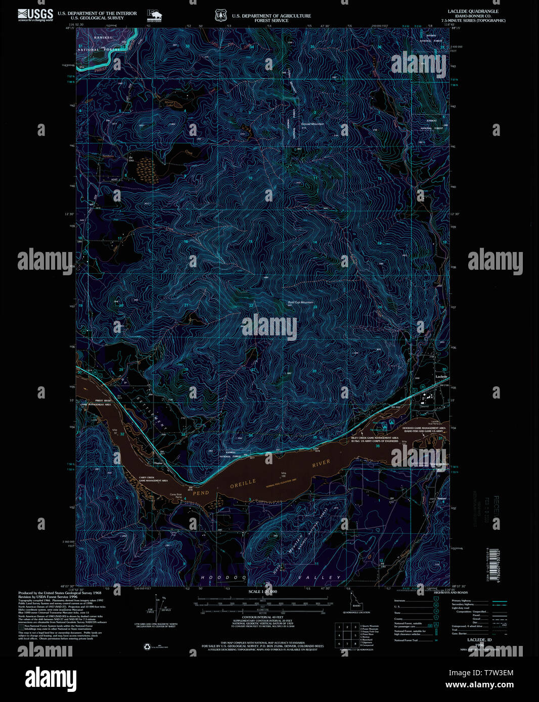 Map of laclede hi-res stock photography and images - Alamy