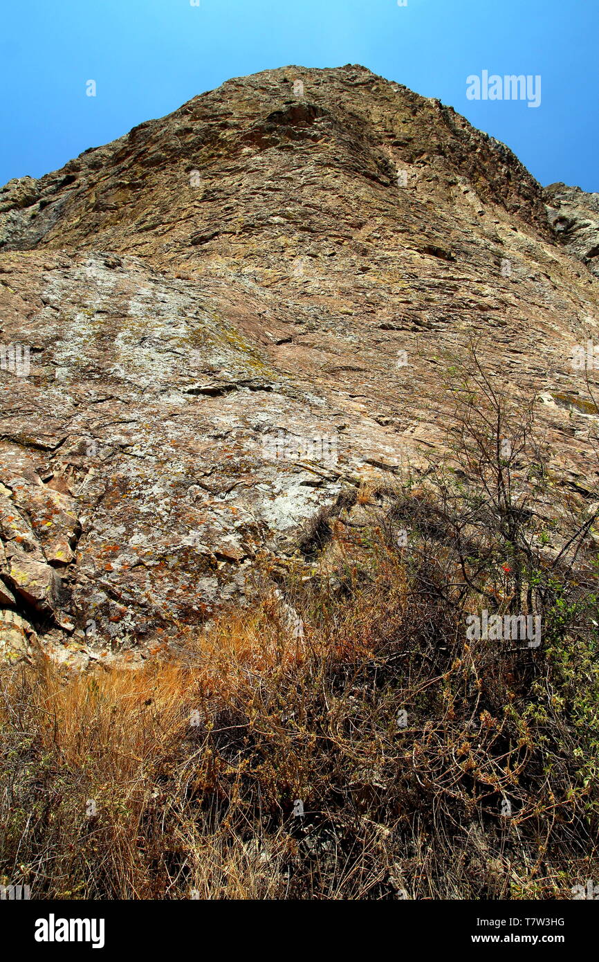 Peña de Bernal. Bernal Peak. San Sebastian Bernal, Queretaro, Mexico ...