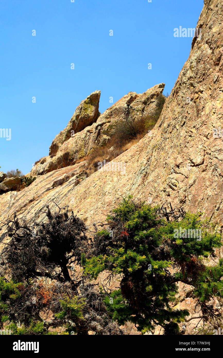 Peña de Bernal. Bernal Peak. San Sebastian Bernal, Queretaro, Mexico ...