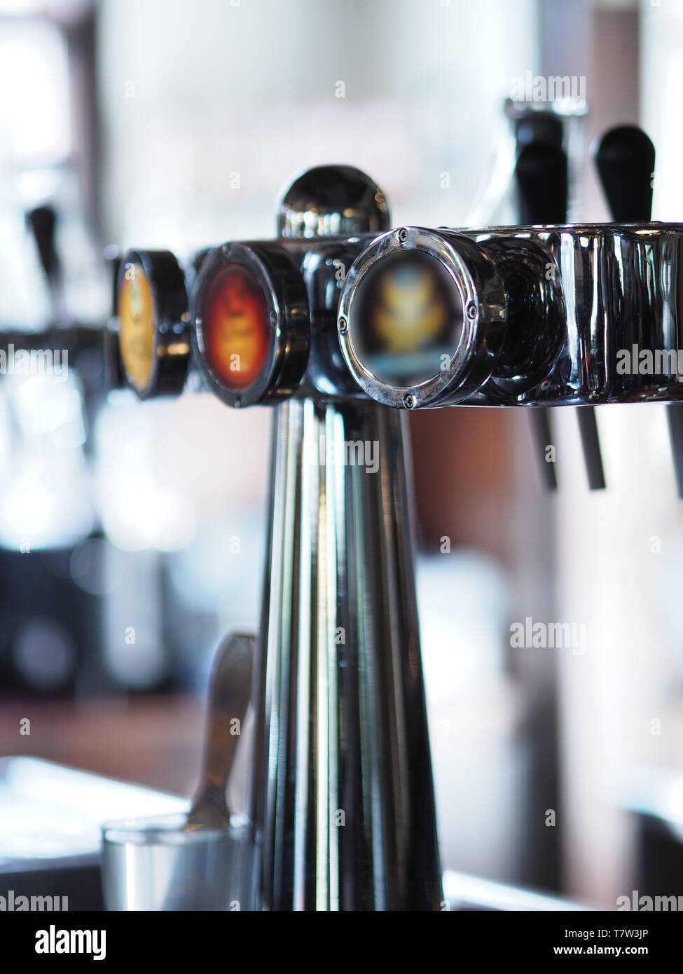 beer machine in mini bar Stock Photo - Alamy