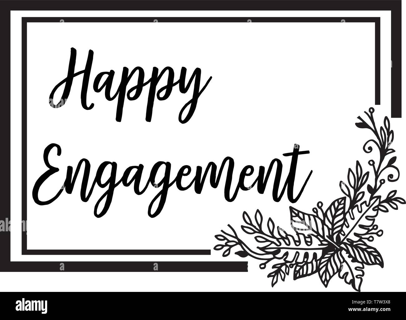 Vector illustration various pattern happy engagement with beautiful ...