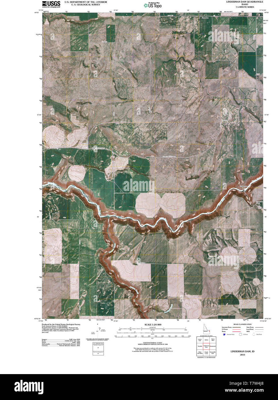 Linderman dam hi-res stock photography and images - Alamy
