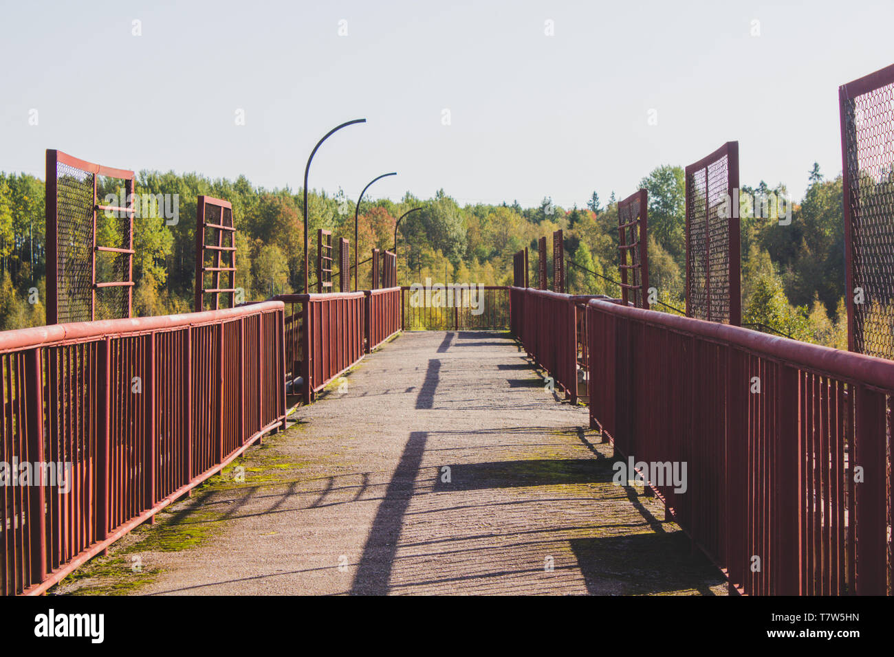 Railway station in the Russian village. Russian railway. Public ...