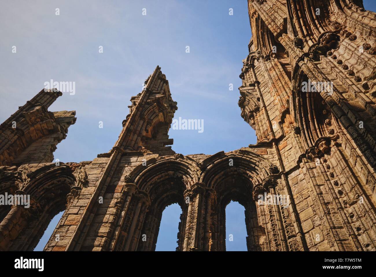 Whitby Castle Ruins High Resolution Stock Photography and Images - Alamy