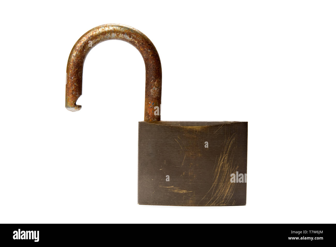 Security system padlock protection Cut Out Stock Images & Pictures - Alamy