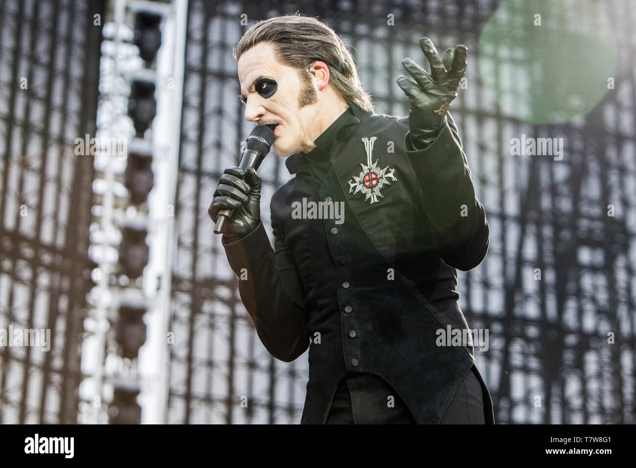 Milan Italy. 08 May 2019. The swedish rock band GHOST performs live on ...