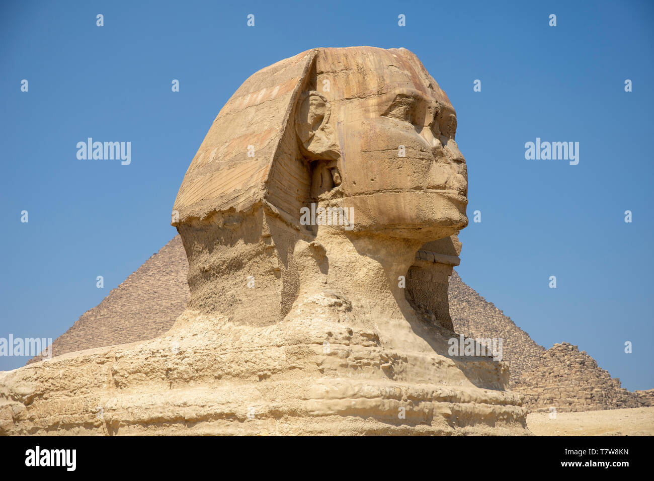 The Great Sphinx of Giza is said to have been created around 2500 BC ...